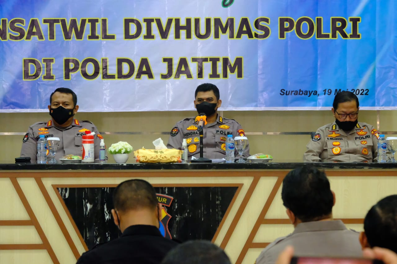 Sosialisasi Pengembangan Potensi Kehumasan, Tim Divisi Humas Polri ...